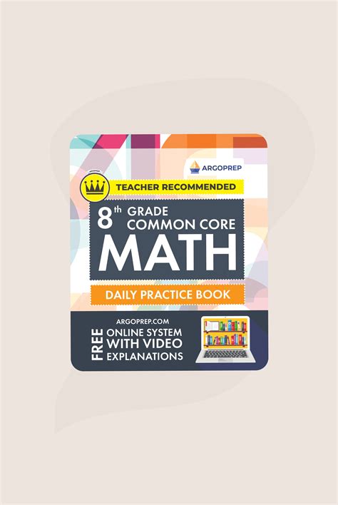 8th Grade Math Workbook Daily Practice Argoprep