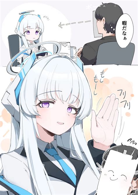 Sensei Doodle Sensei And Noa Blue Archive Drawn By Maton Danbooru