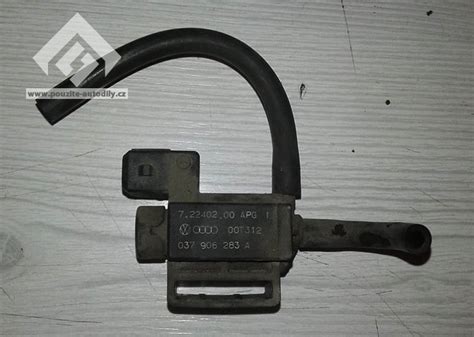 Ventil zpětného vedení zplodin originál Škoda 037906283A Lykona Styl