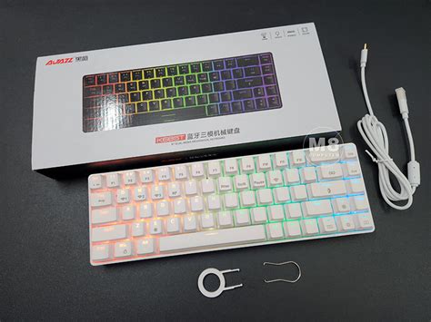 Bàn phím cơ Ajazz K685T Trắng
