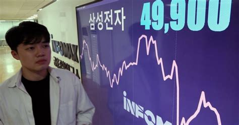 삼성전자 4만원대로 추락시총 300조원 무너졌다 종합