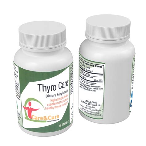 Buy Iodine Supplement For Thyroid Support Thyrocare Care And Cure