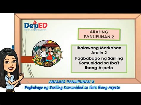 Komunidad Noon At Ngayon Grade 2 Logisticslasopa