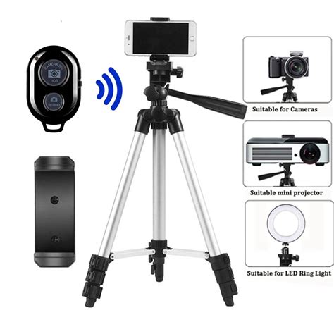 Штатив для мобильного штатива камеры Dslr Stick Para Bluetooth Стенд ...
