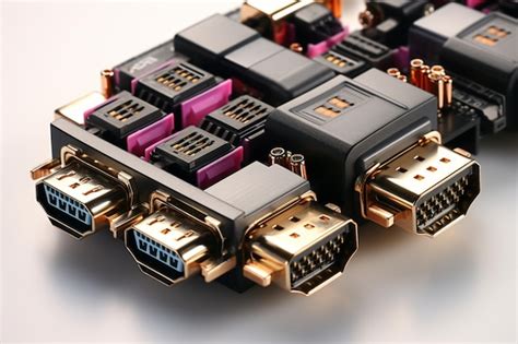 Hdmi Connector Premium Ai Generated Image