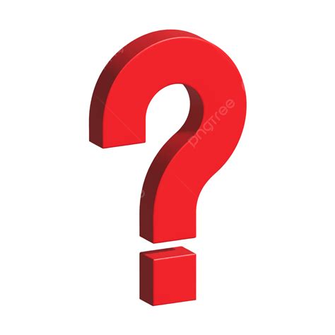 Question Mark 3d Icon Question Mark Question 3d Mark Png And Vector