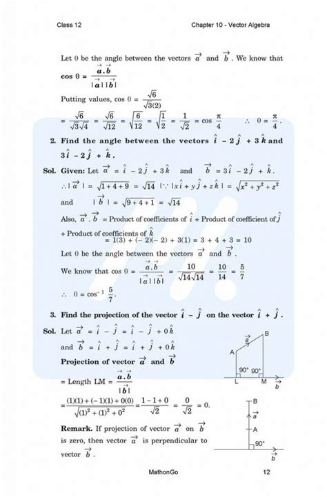 Ncert Solutions For Class 12 Maths Chapter 10 Exercise 103 Mathongo