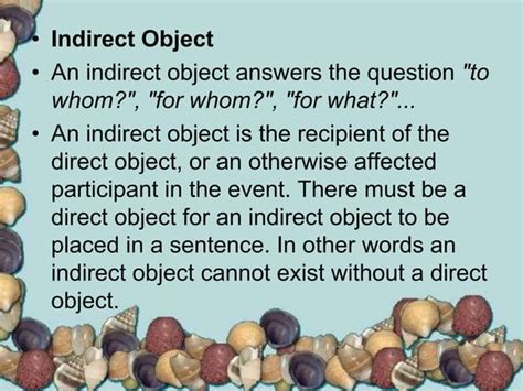 direct and indirect objects pptx programming languages computing