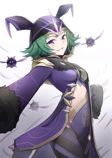 Cicin Mage Electro Cicin Mage And Cicin Genshin Impact Drawn By