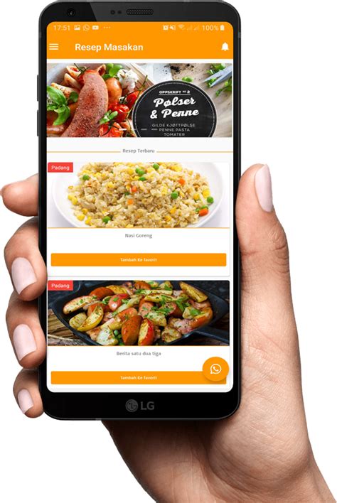Pengembangan Aplikasi Resep Makanan Indonesia Berbasis Android