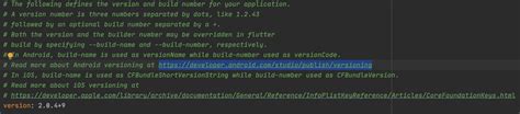 Flutter How To Change The Version Number And Build Number While Updating An App In The Google