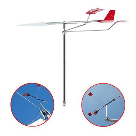 Steel Wind Direction Indicator Meter Instrument Fo Grandado