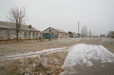 Внутри Чернобыля деревня Синий Колодец Россия Architectstyle