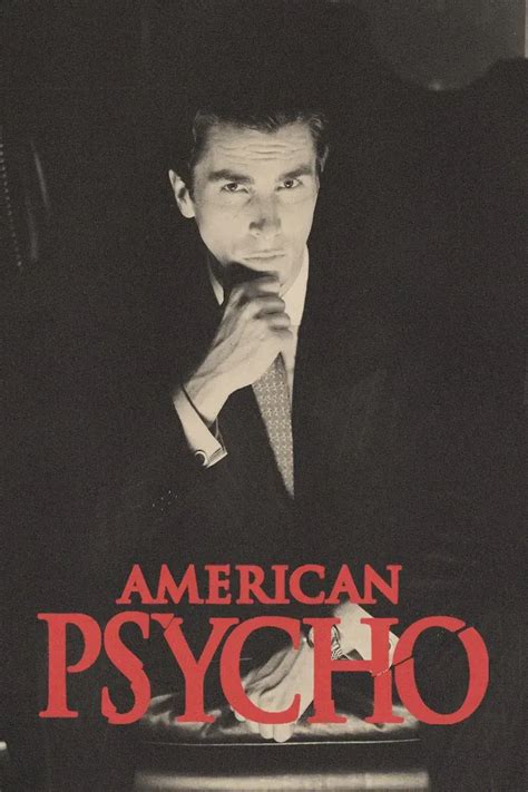 American Psycho Bateman Poster Postertok