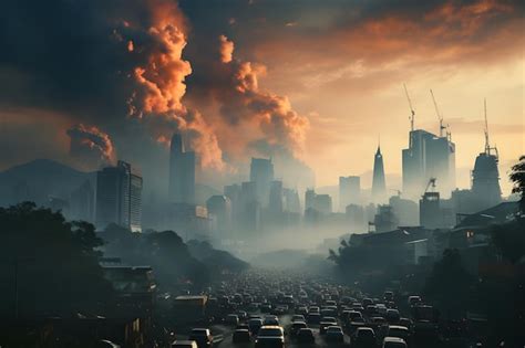 Premium Ai Image Pollution Of The Environment Pollution Of The