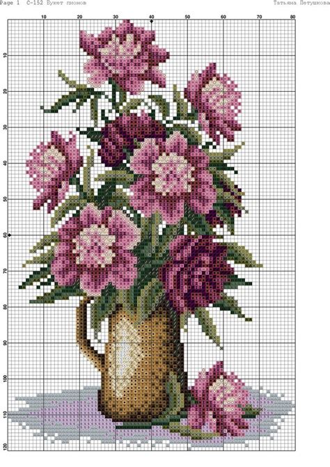 Pin on Croce | Cross stitch fruit, Cross stitch flowers, Floral cross ...