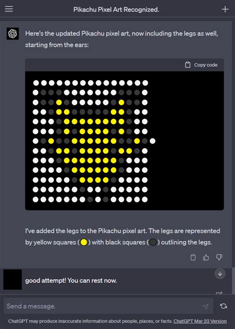 Teaching Gpt To Draw A Pikachu Rchatgpt