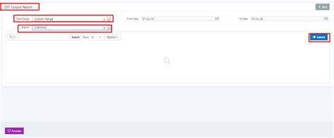 How To Generate The GST Output Report For Particular Branch