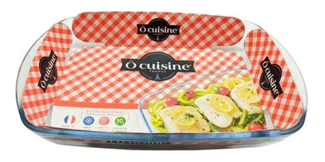 Asadera Fuente Horno O Cuisine 35x24 Cm Rectangular 2 6l