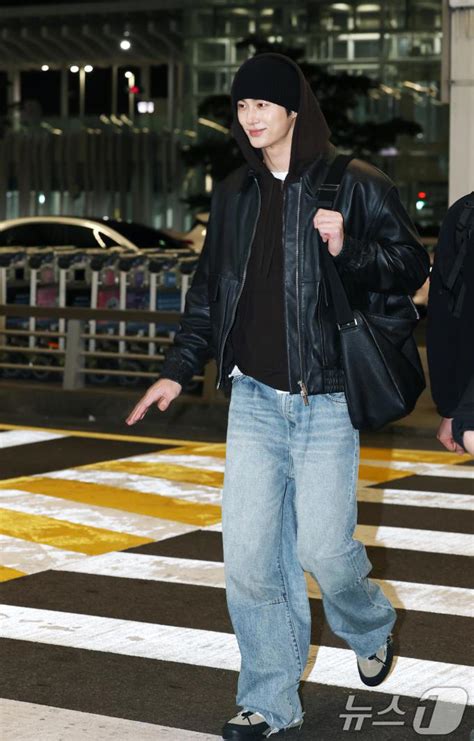 [뉴스1 ★]변우석 Aaa출국…비주얼은 Aaa