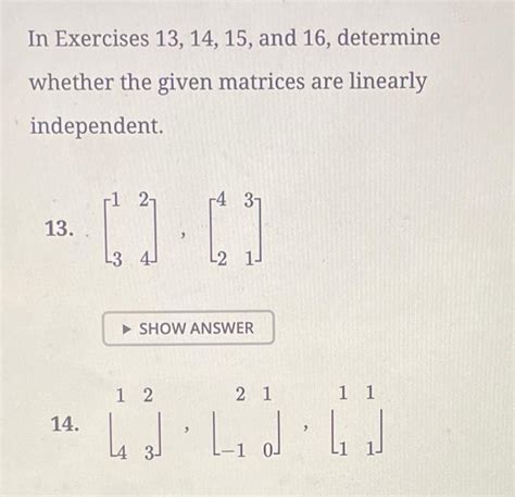 solved in exercises 13 14 15 and 16 determine whether