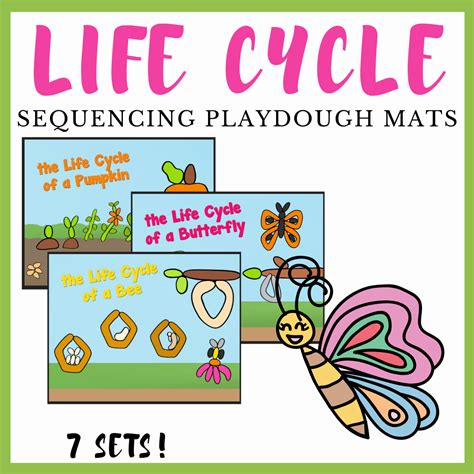 Save 50 On Our Life Cycle Sequencing Playdough Mats