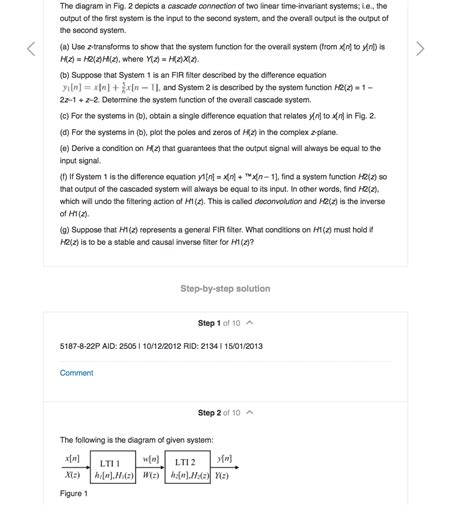Signals Cascaded System Deconvolution Iir Filter Stack Overflow