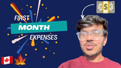 First Month Expenses In Canada 🇨🇦reginacanada Youtube