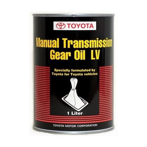 Масло трансмиссионное TOYOTA MANUAL TRANSMISSION GEAR OIL LV 75W 1L ...