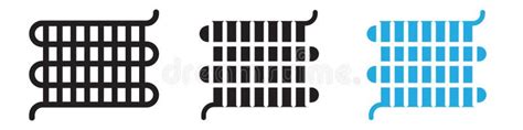 Condenser Coil Icon Vector Stock Vector Illustration Of Cleaning