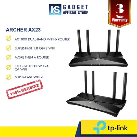 Tp Link Archer Ax23 Ax1800 Dual Band Wi Fi 6 Router Tl Archer Ax23
