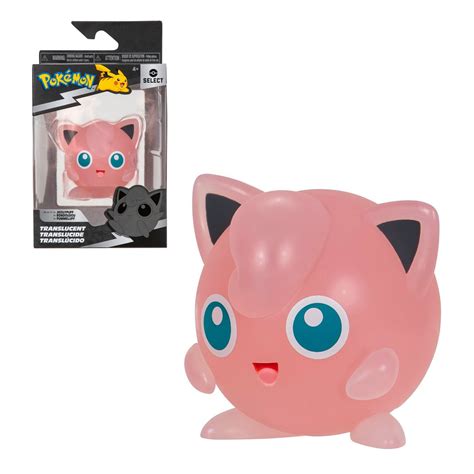 FIGURA TRANSPARENTE POKEMON JIGGLYPUFF Jugueterías Ansaldo