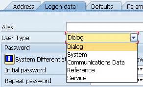 TIME 4 SAP SECURITY User Types