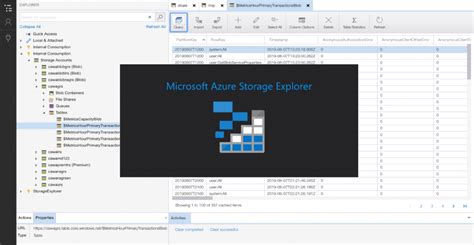 Azure Storage Docentric AX