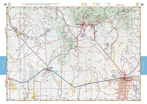 Buy Map New Mexico Road And Recreation Atlas By Benchmark Maps