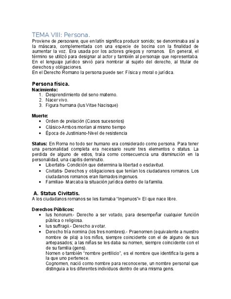 Doc Guía Segundo Parcial Derecho Romano 161100