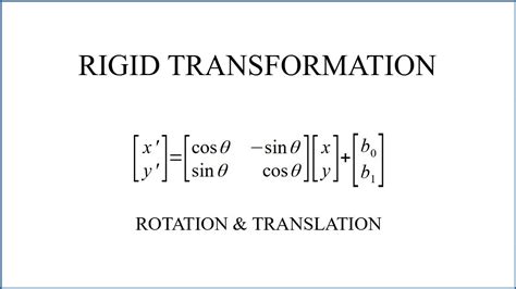 Rigid Transformation Youtube