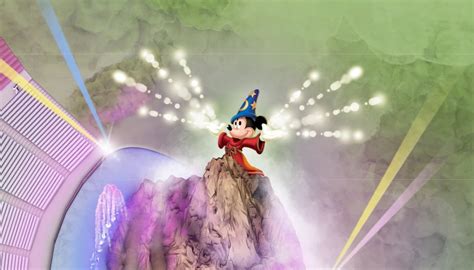 Disney World Updates Fantasmic Digital Map Art
