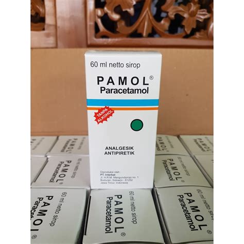 Jual Pamol Sirup 60ml Shopee Indonesia