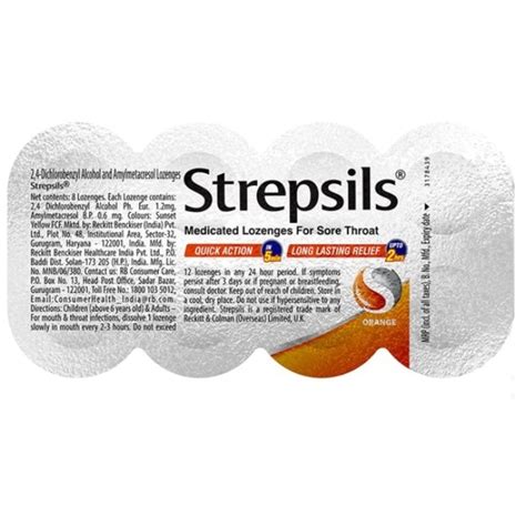 Strepsils Uses Price Dosage Side Effects Substitute Buy Online