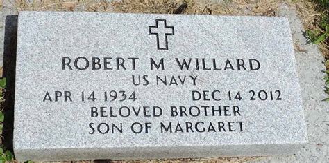 Robert M Willard Find A Grave Memorial