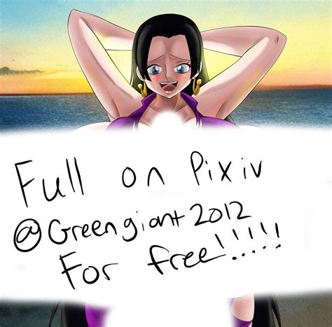 One Piece Boa Hancock On Pixiv Full By Greengiant2012 On Deviantart