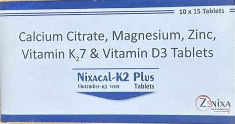 Nixacal K2 Plus Tab At ₹ 230 00 Strip Balawala Dehradun Id 2852944215530