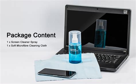 walrfid Screen Cleaner Spray 200ml, TV Laptop Touchscreen Mist Cleaning ...