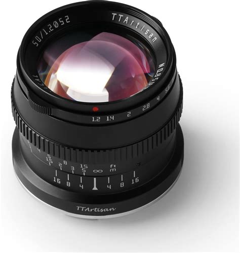 Amazon TTArtisan 50mm F1 2 APS C Large Aperture Manual Focus Lens