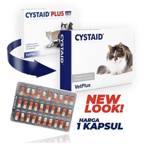 Jual Cystaid Plus Cat Per Kapsul Obat Suplemen Saluran Kandung Kemih