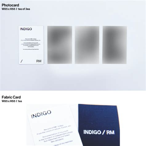 Rm Bts Indigo [book Edition] Lightupk
