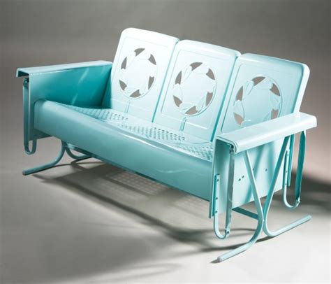Vintage Metal Porch Glider Parts — Randolph Indoor And Outdoor Design
