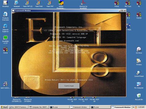 Framework And The Fred Computer Language