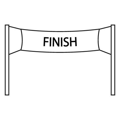 Finish Icon Vector 29568097 Vector Art At Vecteezy